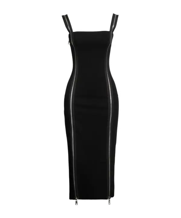 Dolce & Gabbana Solid Color Sleeveless Dress