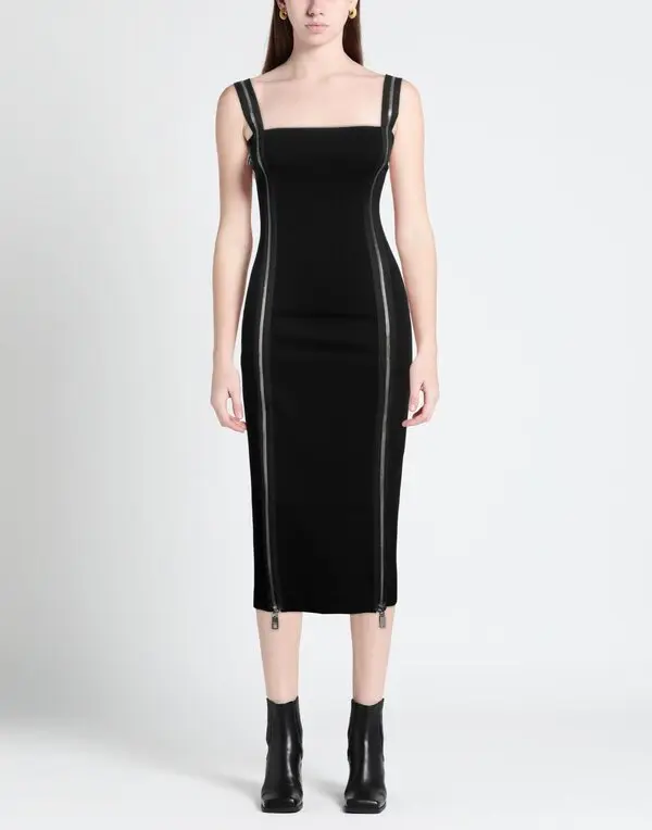 Dolce & Gabbana Solid Color Sleeveless Dress