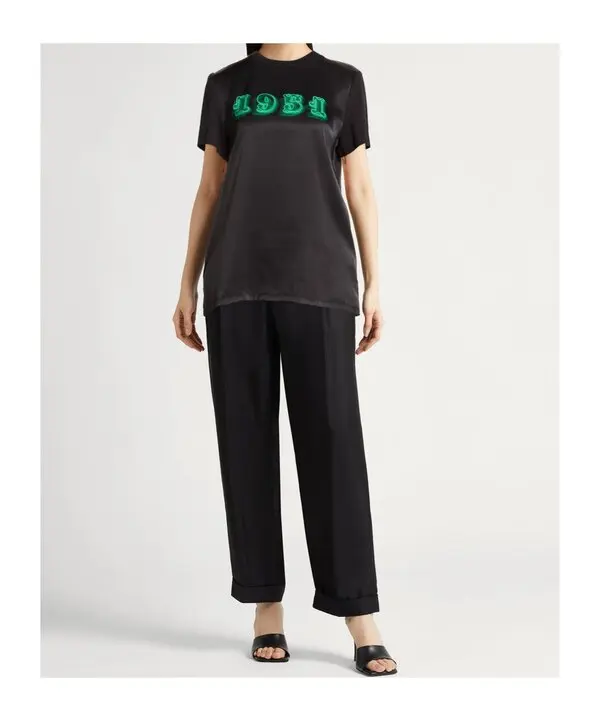Max Mara Logo Crew Neck T-shirt