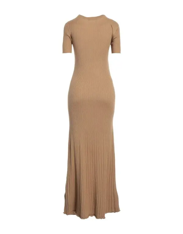 Max Mara Solid Color Knitted Dress