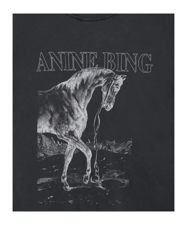 ANINE BING Lili Horse Tee