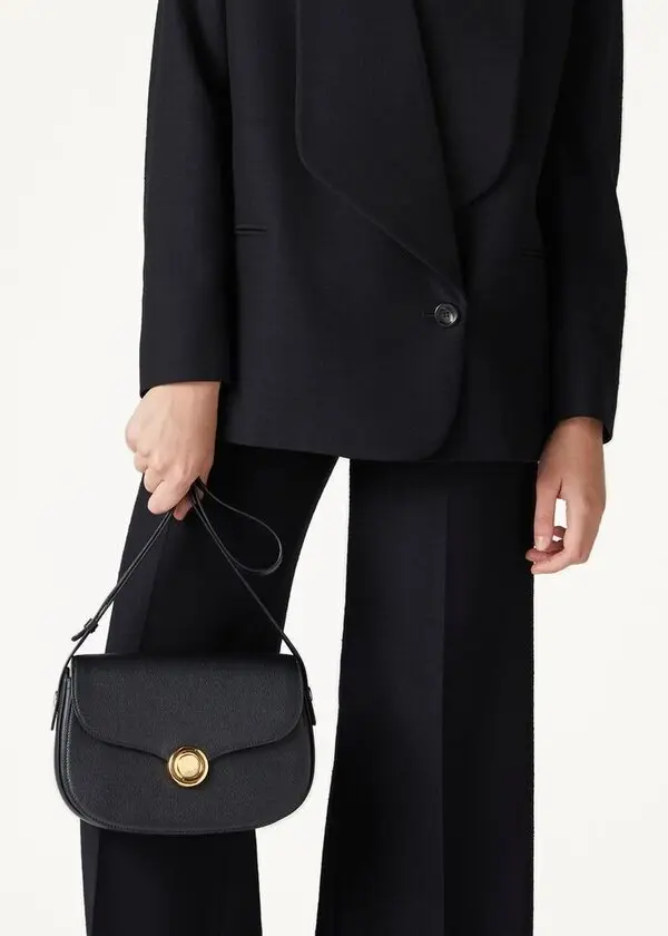 Loro Piana Ghiera Logo Shoulder Bag