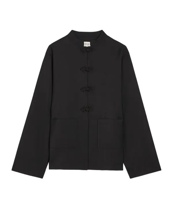 RÓHE Pankou Closure Wool Jacket
