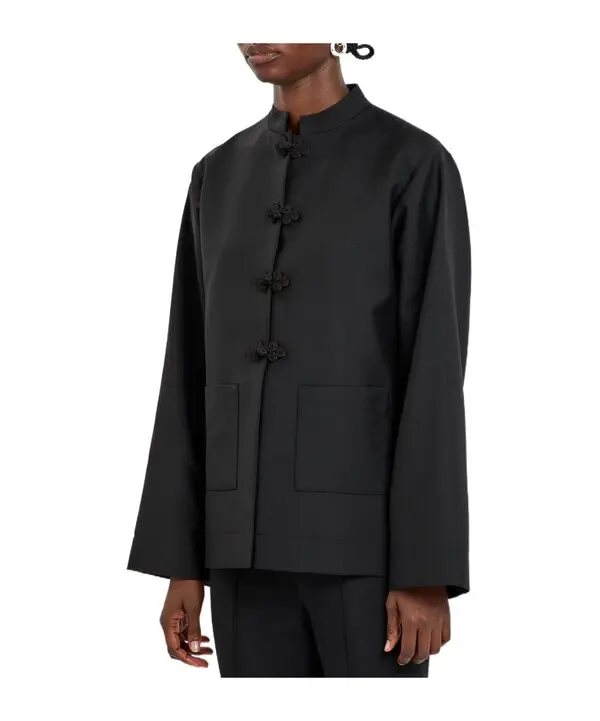 RÓHE Pankou Closure Wool Jacket