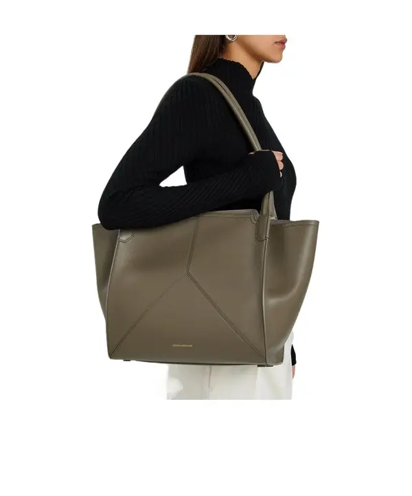 Victoria Beckham Fashion Leather Tote Bag