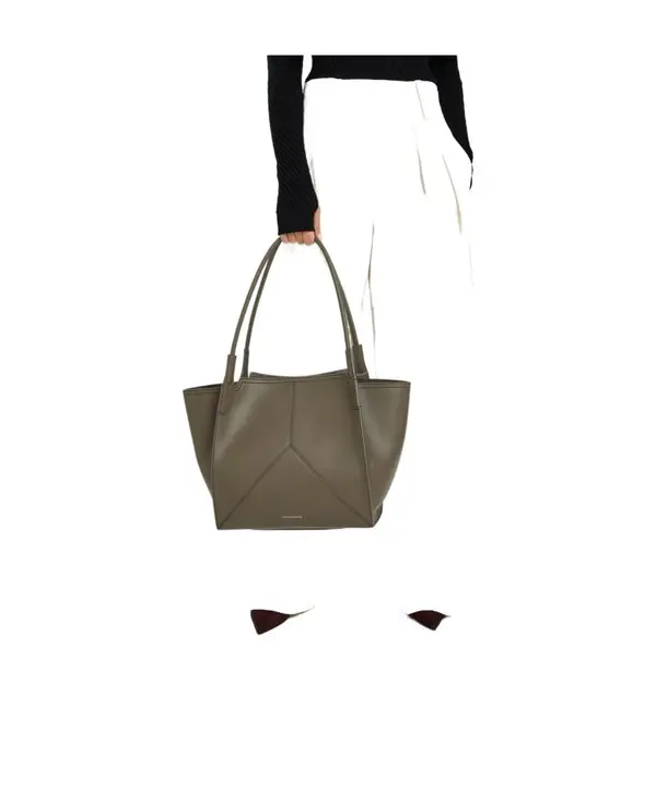 Victoria Beckham Fashion Leather Tote Bag