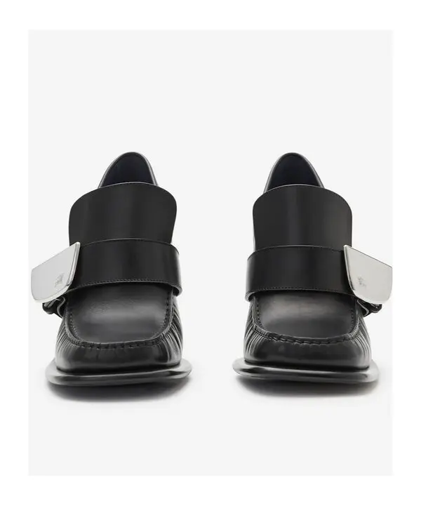 Burberry London Shield 90mm Leather Loafers