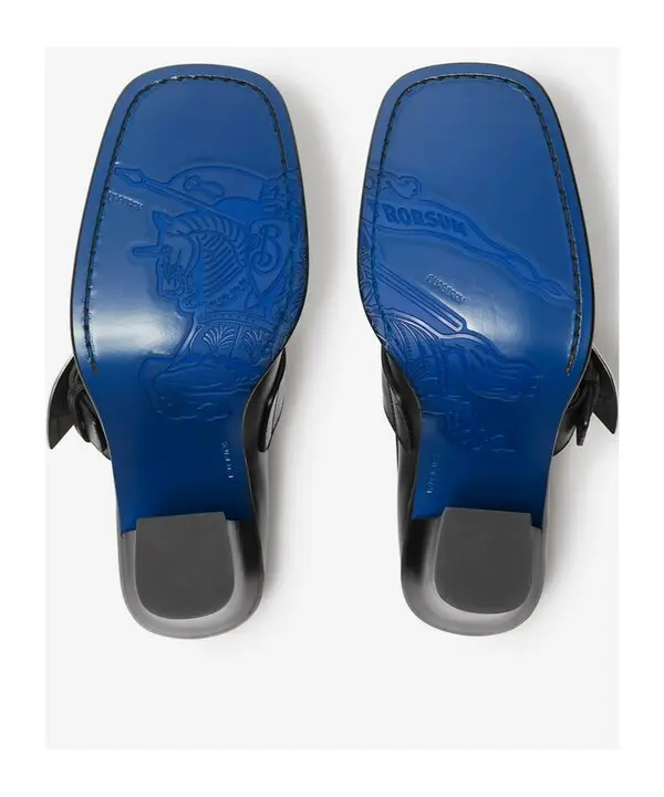 Burberry London Shield 90mm Leather Loafers