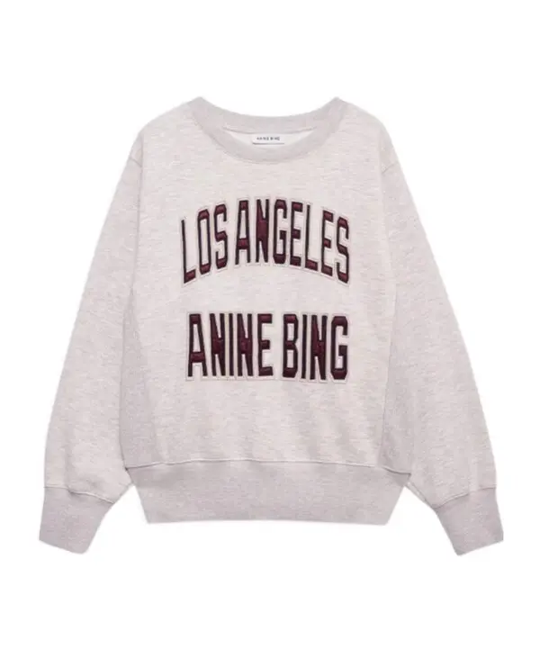 ANINE BING Crew Neck Sweatshirt