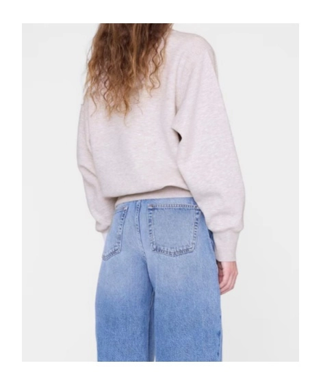 ANINE BING Crew Neck Sweatshirt
