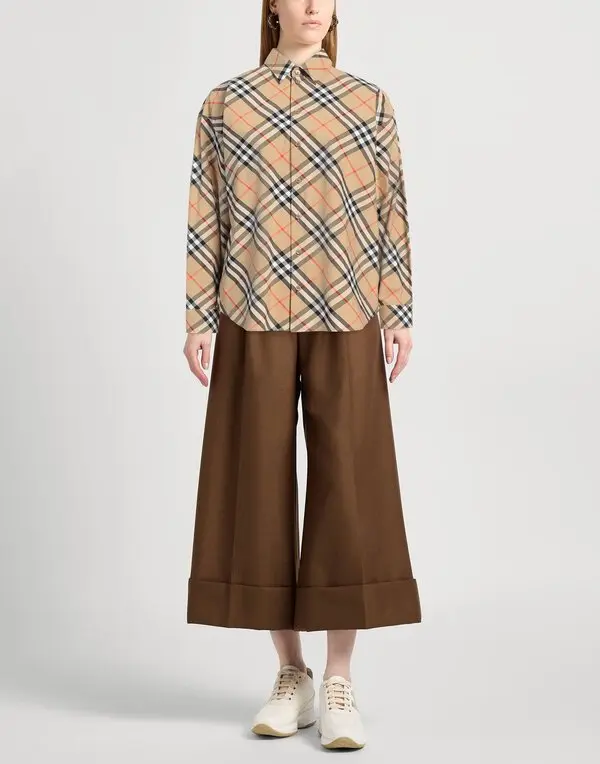 Burberry Signature Print Long Sleeve Shirt