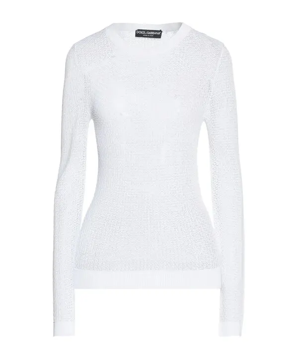 Dolce & Gabbana Solid Lightweight Knit Sweater