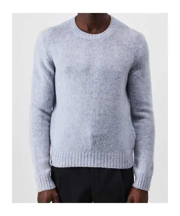 Prada Thick Knit Crew Neck Sweater