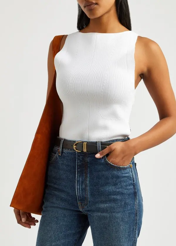 Khaite Bambi Leather Belt