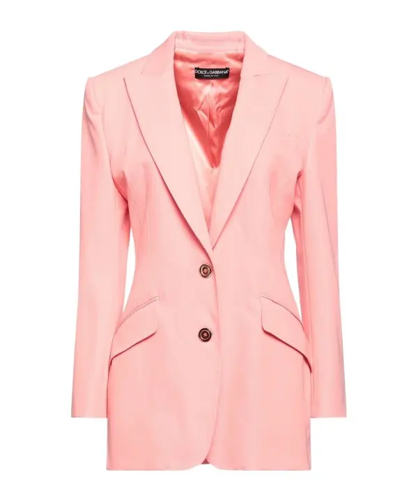 Dolce & Gabbana Single-breasted Blazer - Pink