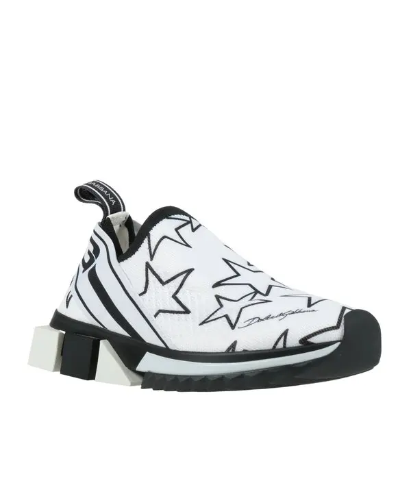 Dolce & Gabbana Two-tone Knit Sock Sneakers