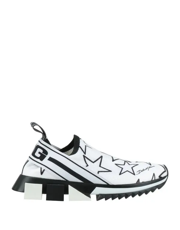 Dolce & Gabbana Two-tone Knit Sock Sneakers