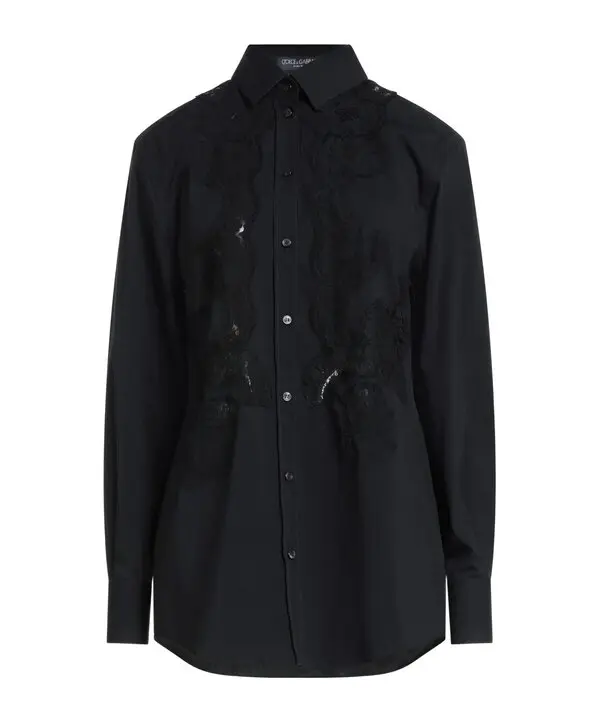 Dolce & Gabbana Lace Paneled Shirt