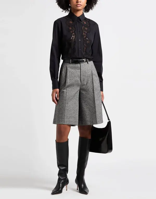 Dolce & Gabbana Lace Paneled Shirt