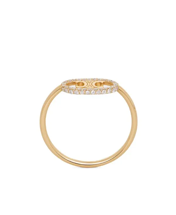 Celine Maillon Triomphe Ring With Diamonds