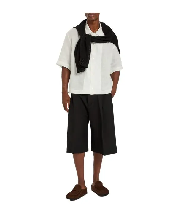 Studio Nicholson Open-collar Shirt