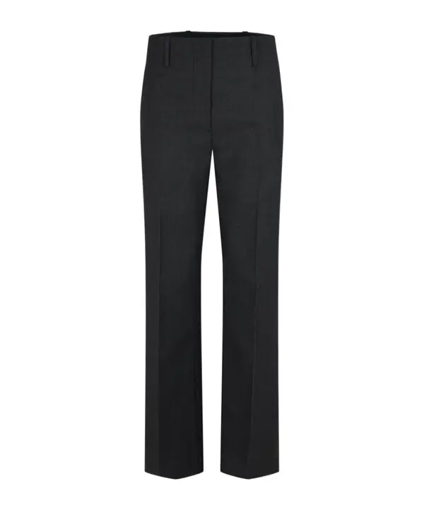 Prada High-waist Pleated Wide Leg Trousers