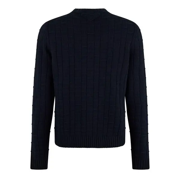 Prada Textured Crewneck Sweater