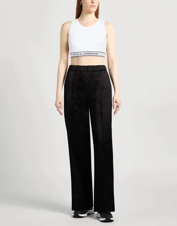 Dolce & Gabbana Cropped Ribbed Tank Top