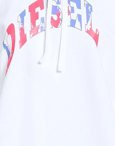 DIESEL® Solid-color Hooded Sweatshirt