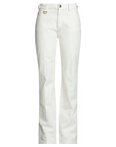 Chloé Straight-leg Canvas Pants With Button Embellishments And Strap Detailing
