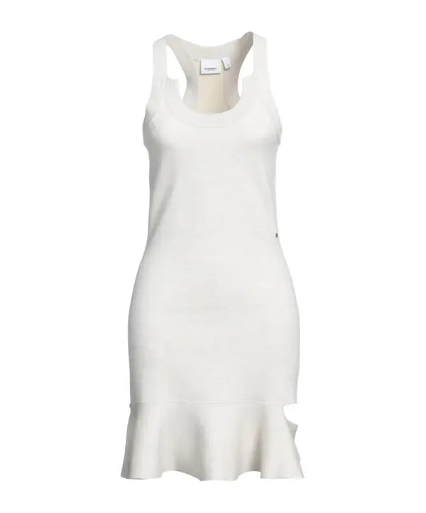 Burberry Solid Color Sleeveless Dress