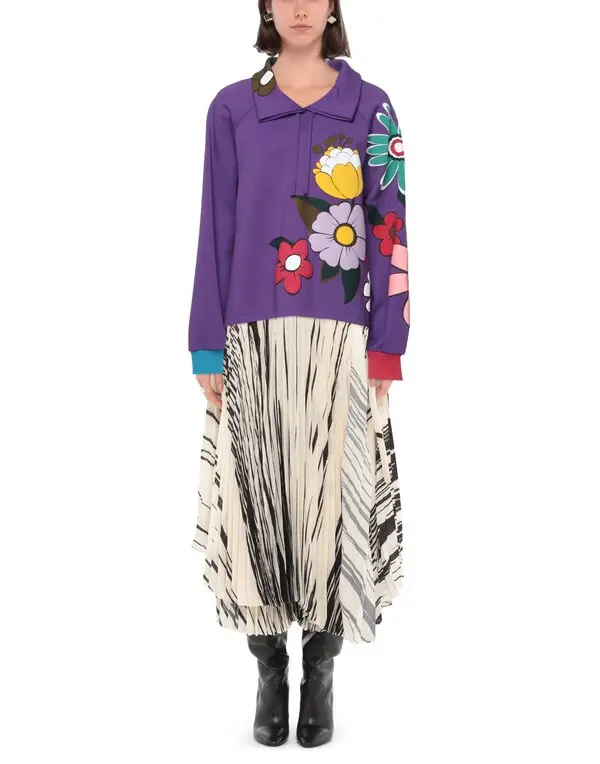 Dolce & Gabbana Printed Long-sleeve Turtleneck T-shirt