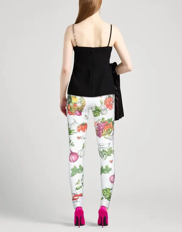 Dolce & Gabbana Multicolor Stretch Leggings