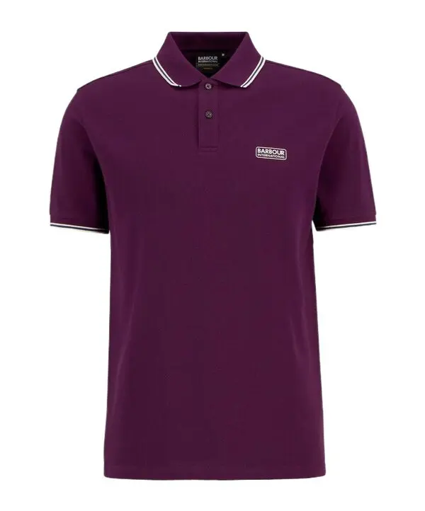 Barbour Short-sleeved Polo Shirt - Red