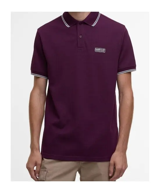 Barbour Short-sleeved Polo Shirt - Red