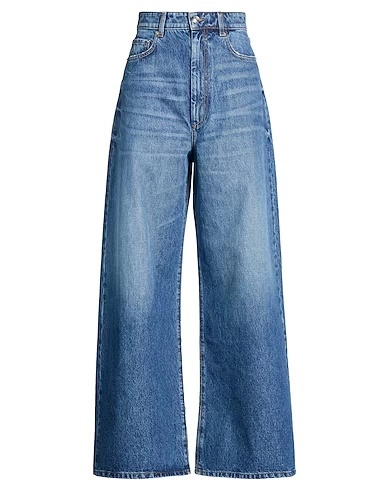 Sportmax Wide-leg Distressed Denim Jeans