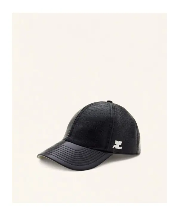 COURREGES Logo Patch Baseball Cap