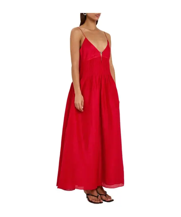 Tory Burch V-neck Zip Dress