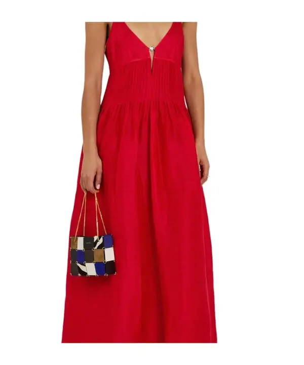 Tory Burch V-neck Zip Dress