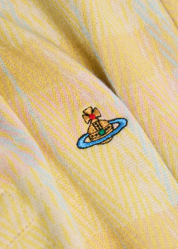 VIVIENNE WESTWOOD Cotton Plaid Polo Shirt