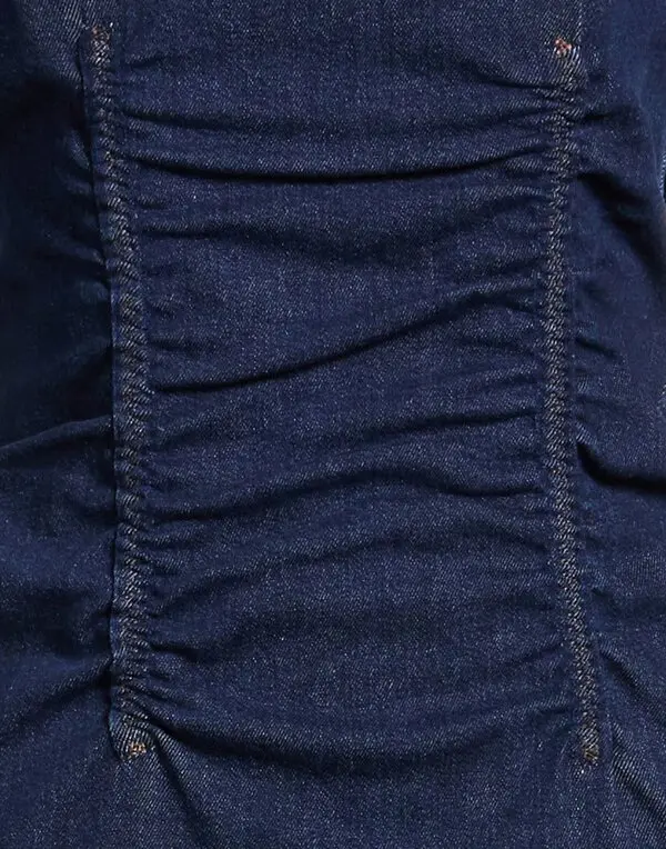 Sportmax Square Neck Denim Dress