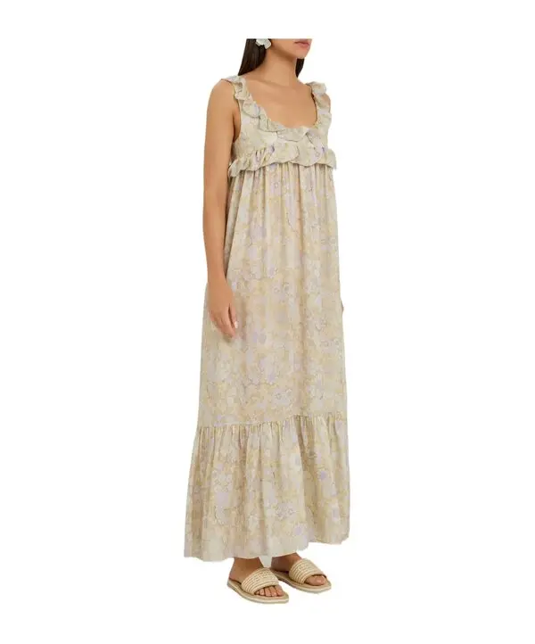 Chloé Floral Silk Dress