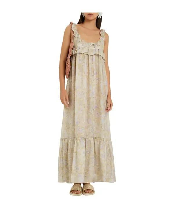 Chloé Floral Silk Dress