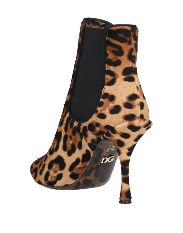 Dolce & Gabbana Leopard-print Chelsea Boots