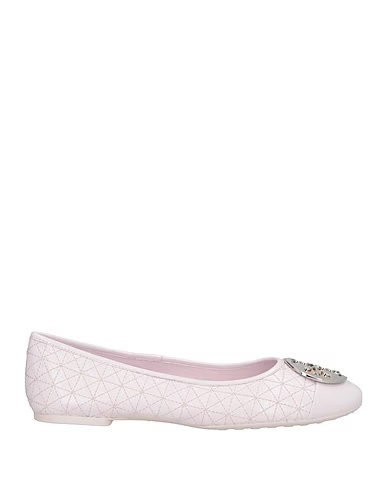 Tory Burch Quilted Ballet Flats With Logo Detail