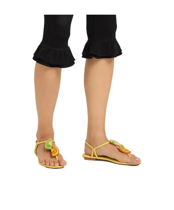 AQUAZZURA Handmade Woven Sandals