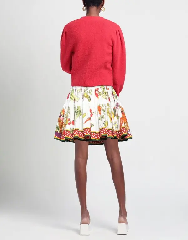 Dolce & Gabbana Multicolor Printed Circle Midi Skirt