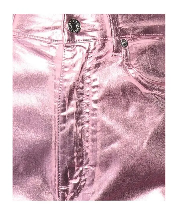 Dolce & Gabbana Fitted Metallic Pants