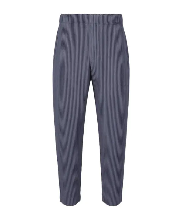 Issey Miyake Homme Plissé Pleated Tapered Trousers