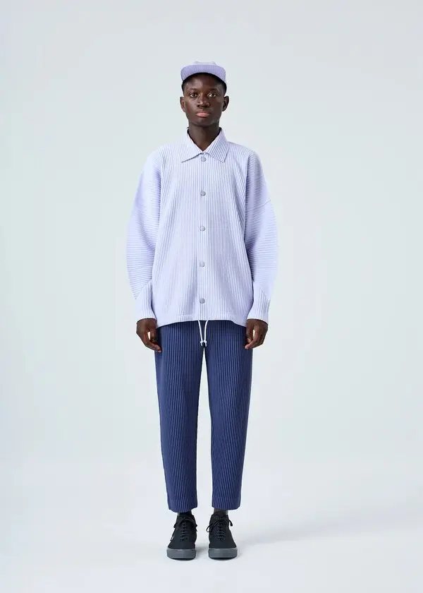 Issey Miyake Homme Plissé Pleated Tapered Trousers